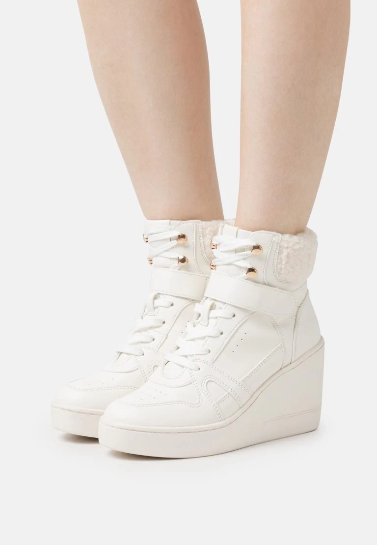 Browse Our Extensive Collection of Anna Field High-Top Trainers - White ...